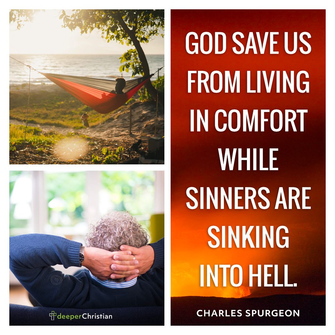 While Sinners Sink Into Hell – Charles Spurgeon | Deeper Christian Quotes